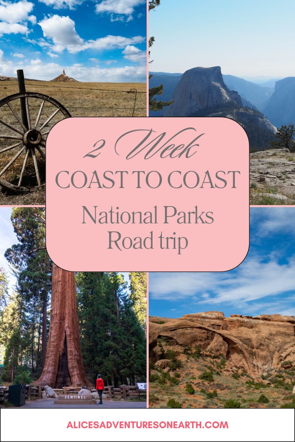 The Ultimate 2 Week National Park Roadtrip from Coast to Coast